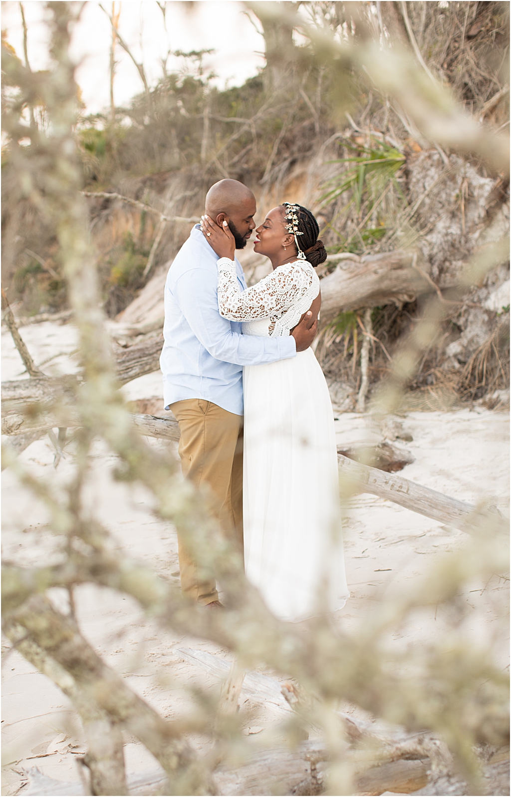 Engagement Session at Boneyard Beach Talbot Island | Jacksonville ...